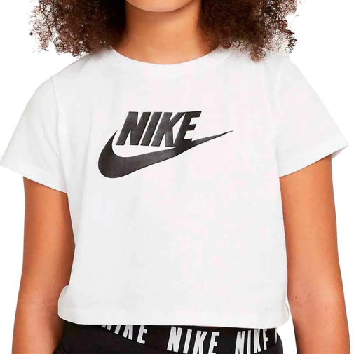 NIKE Детска Маица SPORTSWEAR FUTURA CROP ЗА ДЕВОЈЧИЊА | D Sport